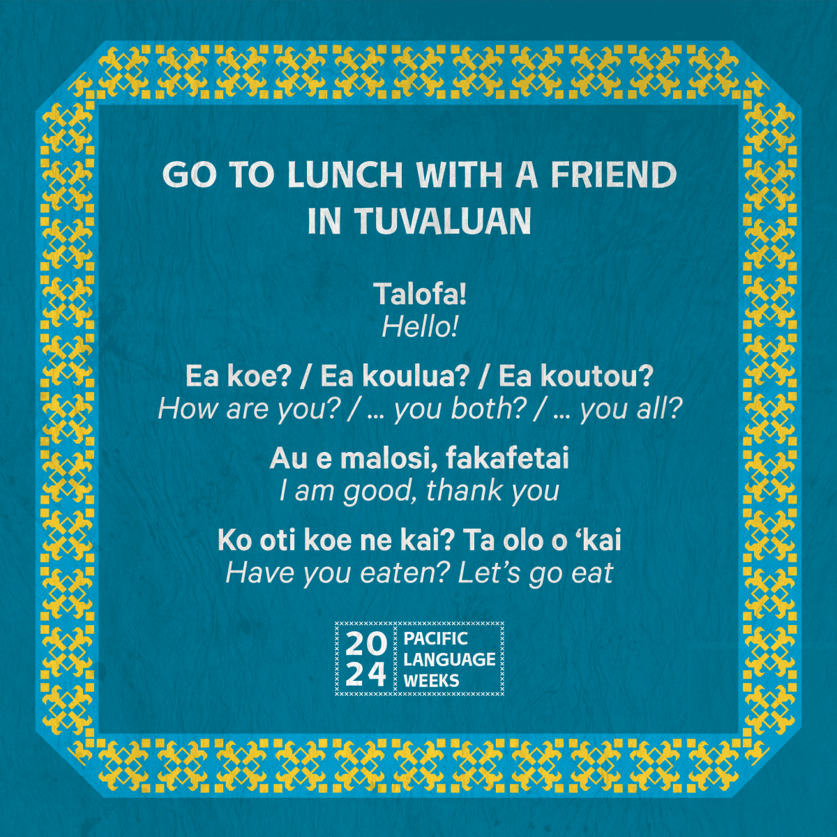 Tuvalu Language Week - Otago Polytechnic