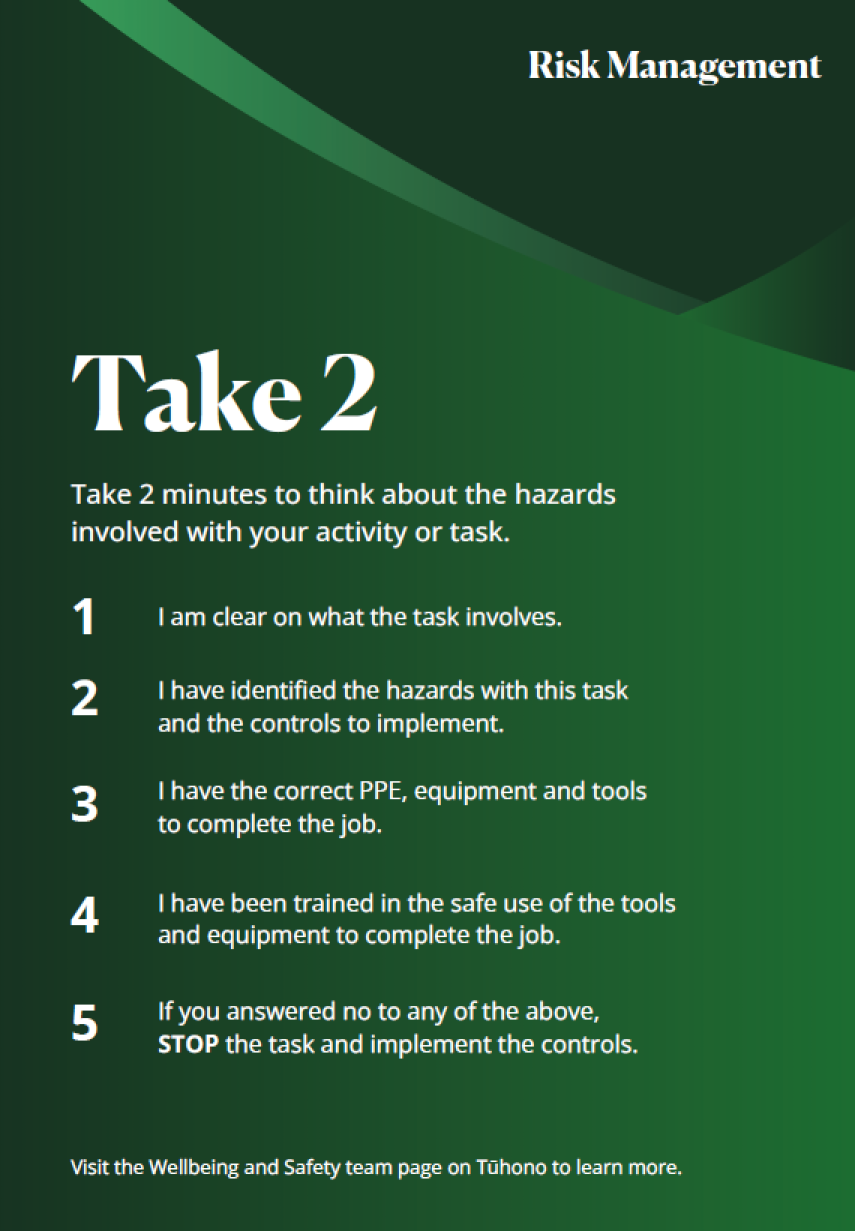 Risk assessment - Otago Polytechnic