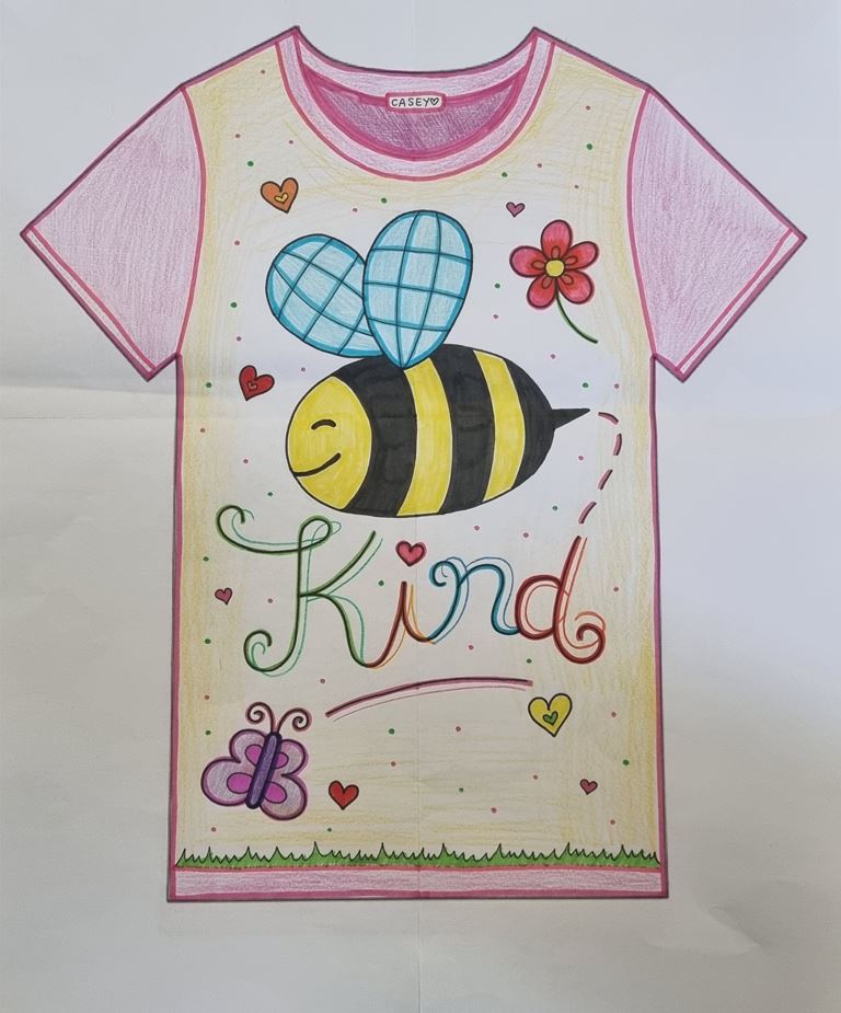 Pink Shirt Day T-Shirt Design Winners - Otago Polytechnic