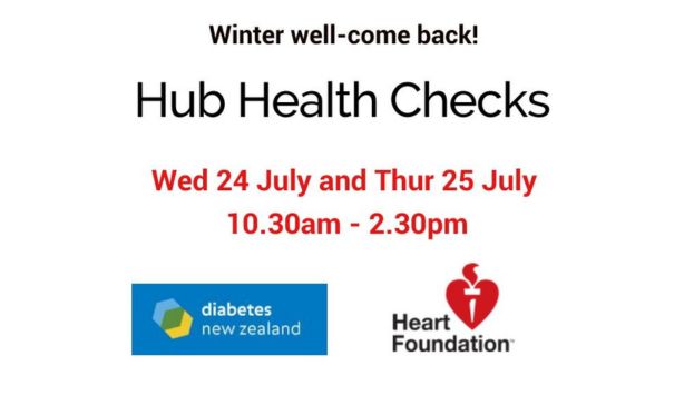 REMINDER: Free health checks in The Hub - Otago Polytechnic